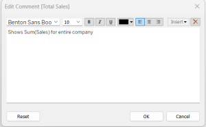 Tableau Tip: Add Comments to your Calculations - Sarah Pallett