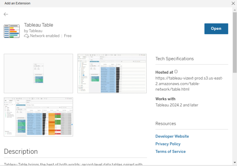 Hello, Tableau Tables! - Sarah Pallett