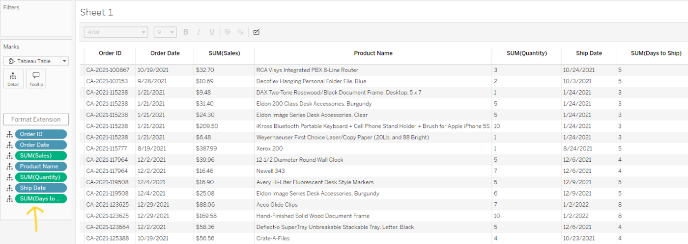 Hello, Tableau Tables! - Sarah Pallett
